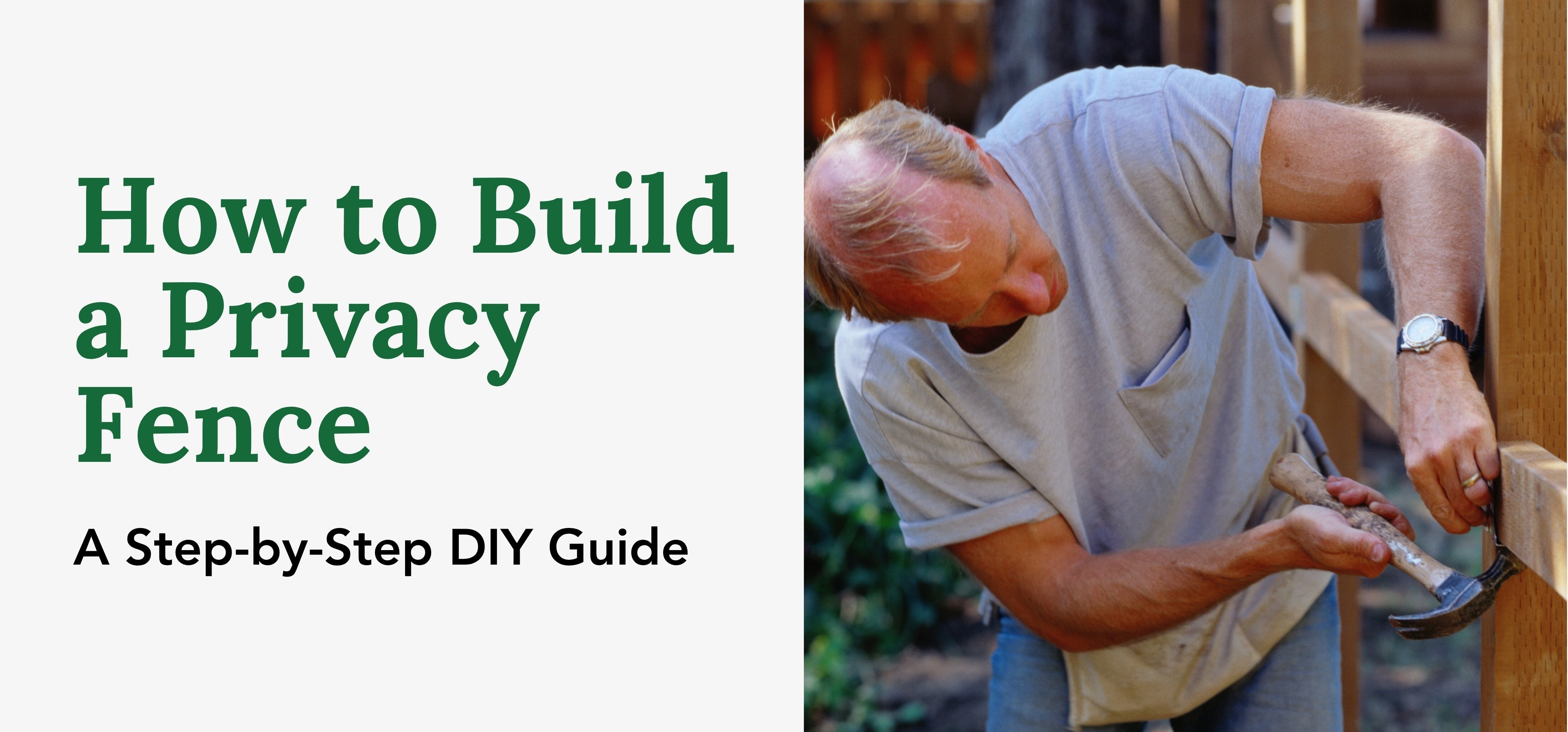 How to Build a Privacy Fence: A Step-by-Step DIY Guide – Fence Armor