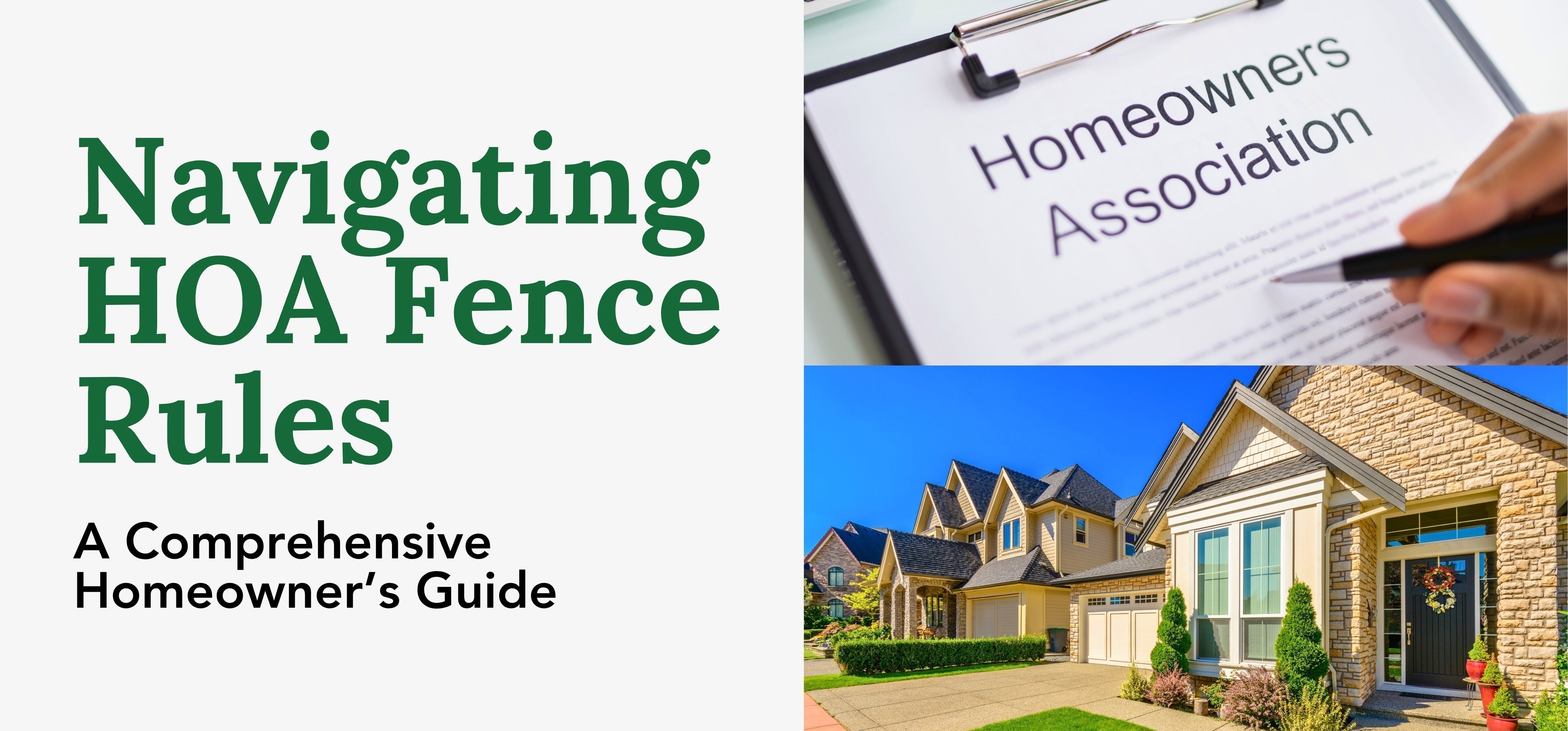 Navigating HOA Fence Rules: A Comprehensive Homeowner’s Guide – Fence Armor