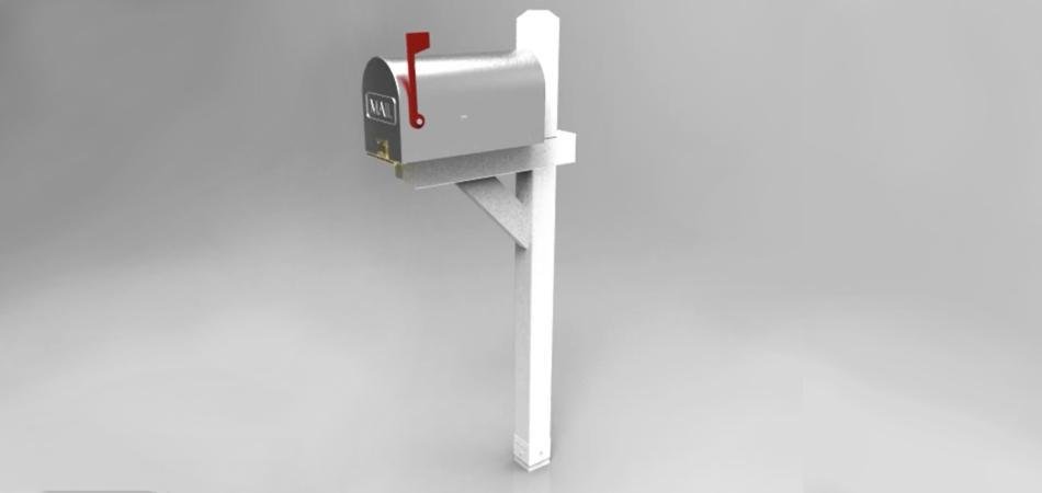 4x4 post sleek black | Fence Armor® Mailbox Post Protectors