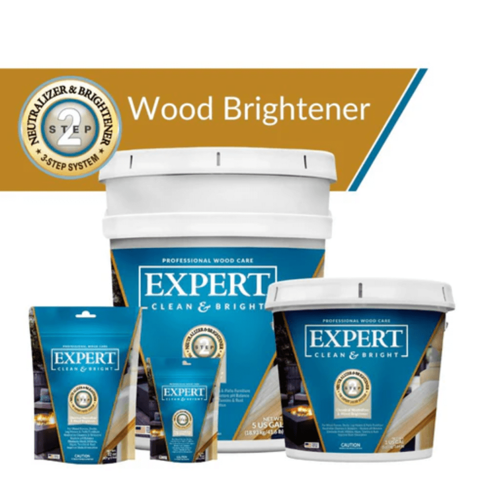 EXPERT Wood Brightener™ – Oxalic Acid Deck & Fence Neutralizer (Step 2 ...